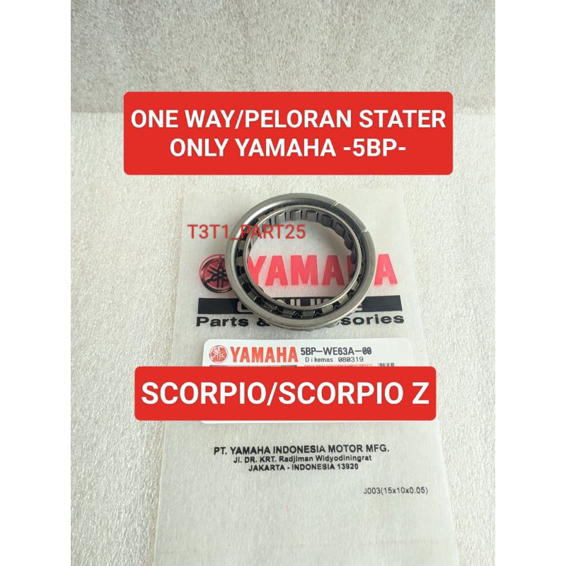 Jual one way only/pelor stater (5BP) Yamaha scorpio/scorpio z | Shopee ...