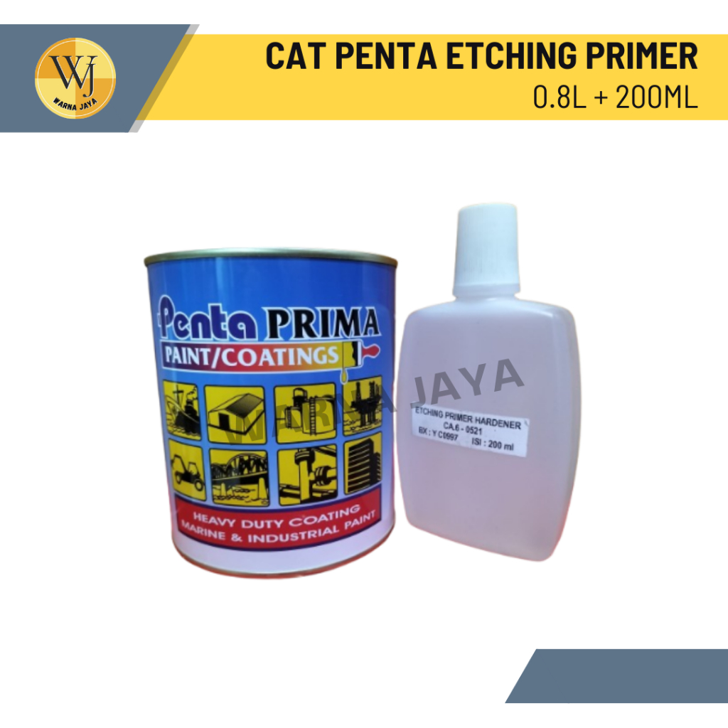 Jual Cat Penta Etching Primer 1 Kg / Cat Dasar Galvanis / Aluminium ...