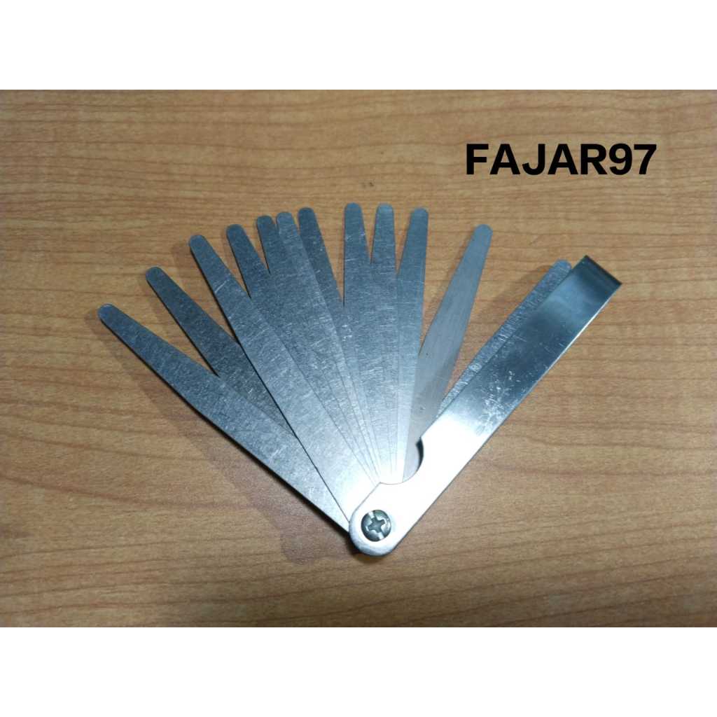 Jual Fuller gauge Feeler Gauge alat pengukur ketebalan klep | Shopee ...