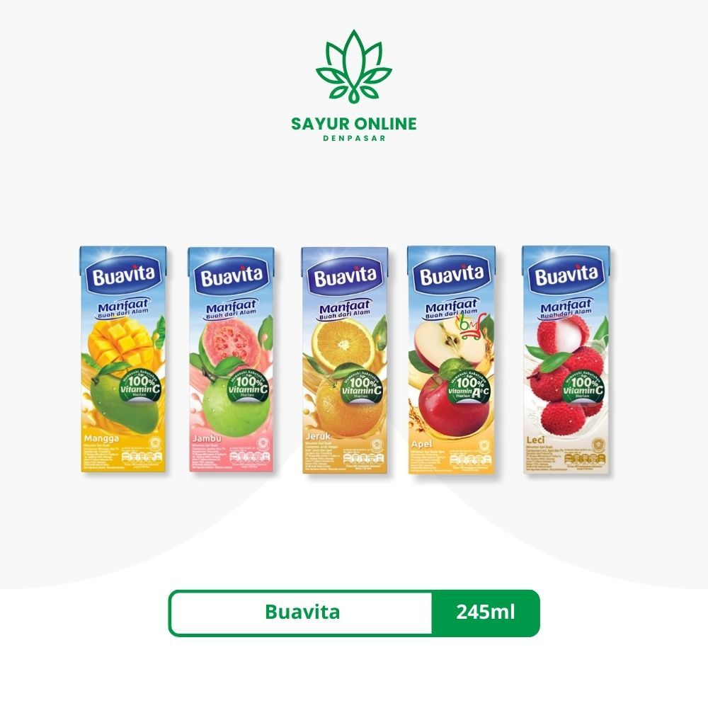 Jual Buavita 245ml - Sayur Online Denpasar | Shopee Indonesia