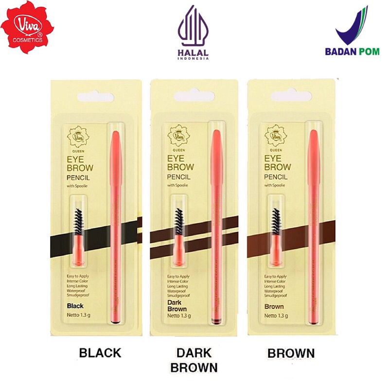 Jual Viva Eye Brow Pencil/ Viva Pensil Alis | Shopee Indonesia