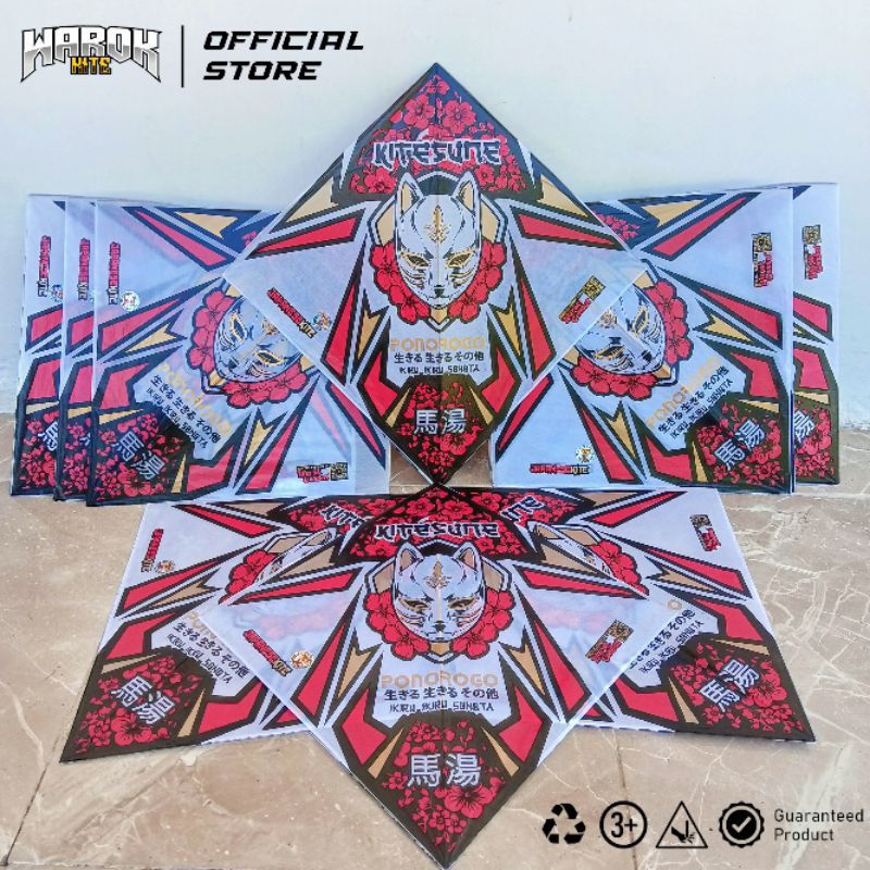 Jual Layangan Sukhoi Warok WIBU JAPANESE Spesial Tournament | Shopee ...