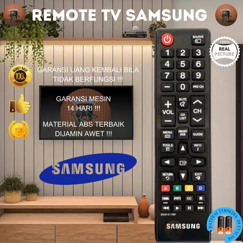 Jual Remote Remot TV Samsung LCD LED Original pabrik | Shopee Indonesia