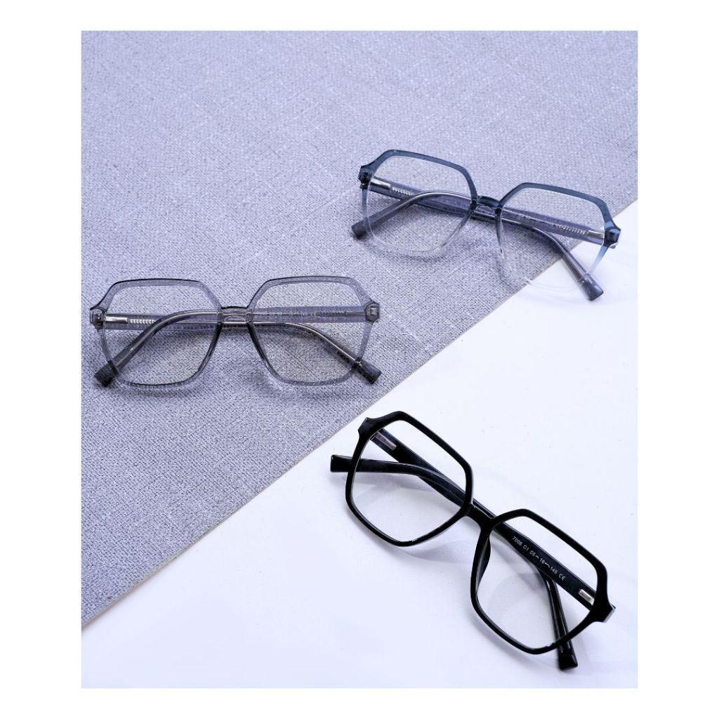 Jual Frame Kacamata Plastik Unisex Premium Glasses Lunaire Optik Alkes ...