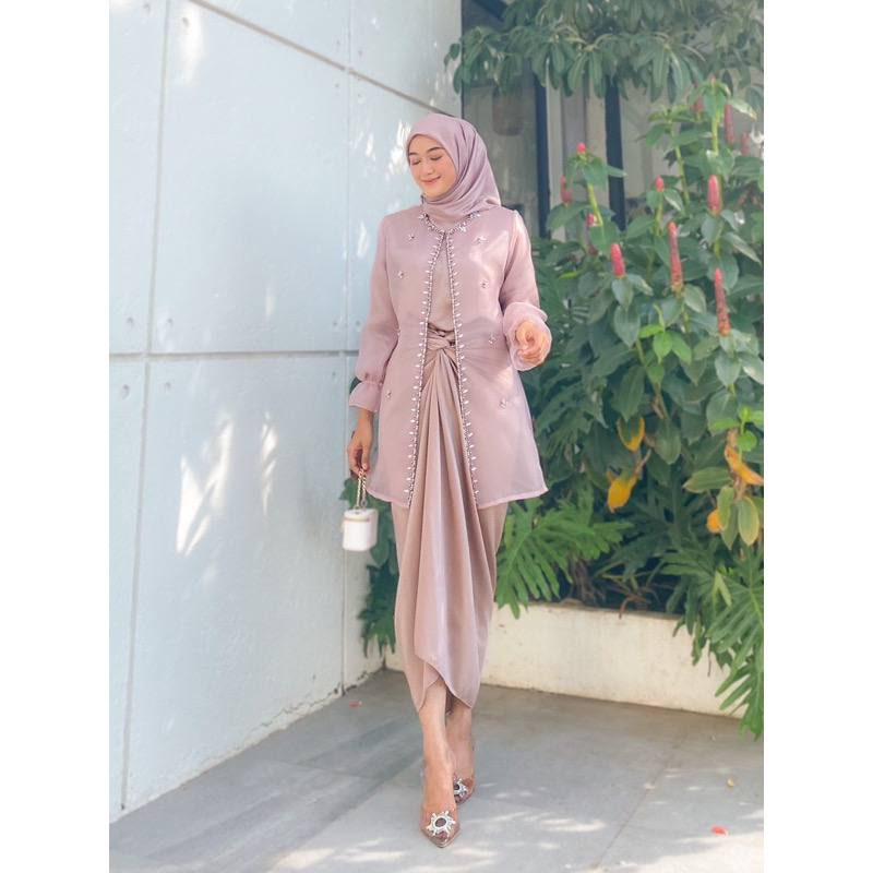 Jual JEMMA DRESS - DRESS TERBARU KONDANGAN SIMPLE // DRESS ELEGAN ONE ...