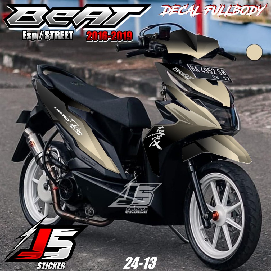 Jual (COD) TERBARU Decal Sticker Variasi Beat ESP STREET 2016 2017 2018 ...