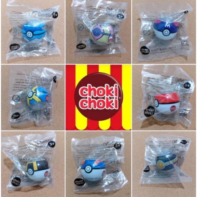 Jual Pokemon Pokeball Poke Ball Permen Coklat Coki Coki Choki Choki Stik Pikachu Mainan Anak ...