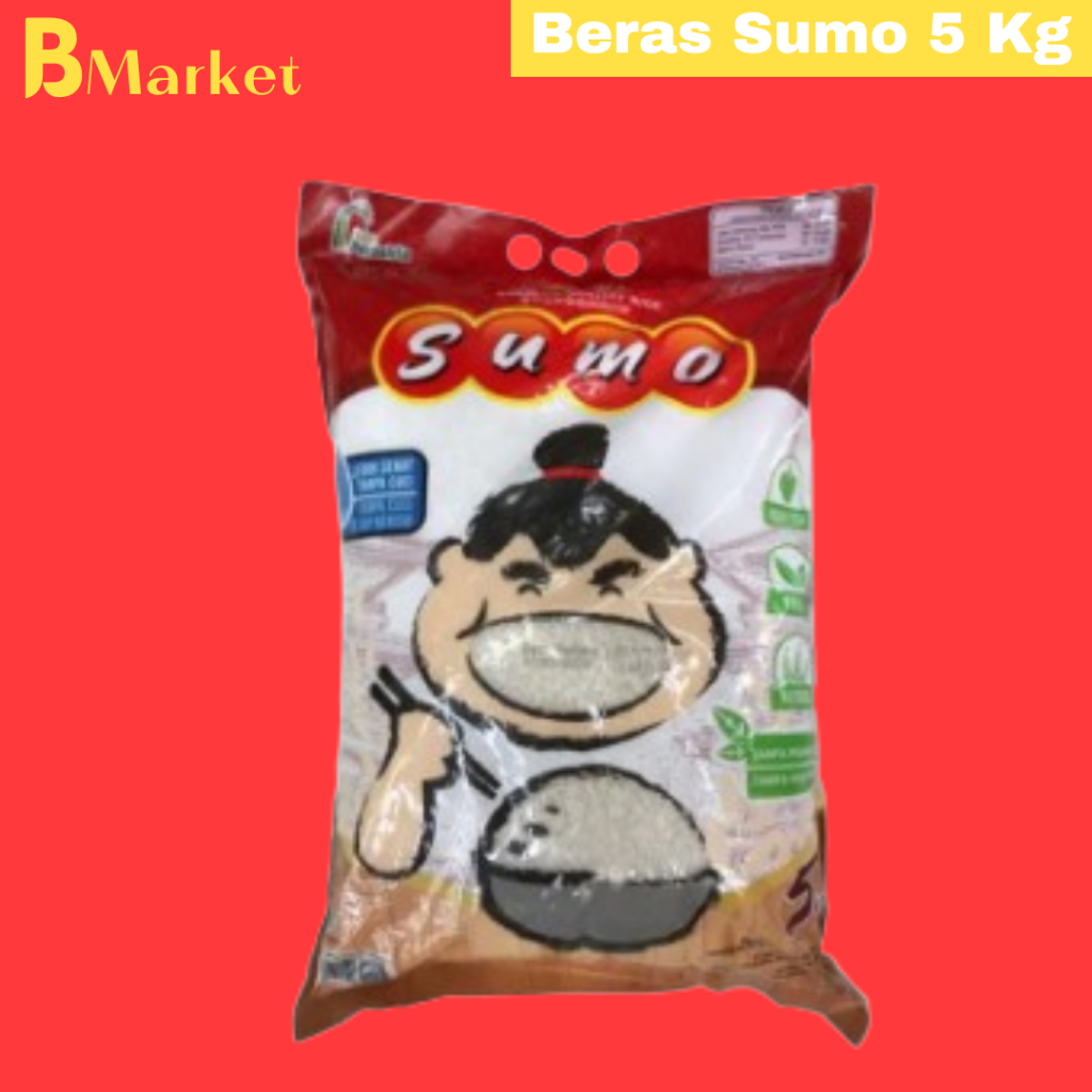 Jual Beras Sumo Merah PREMIUM (ORIGINAL) 5kg | Shopee Indonesia