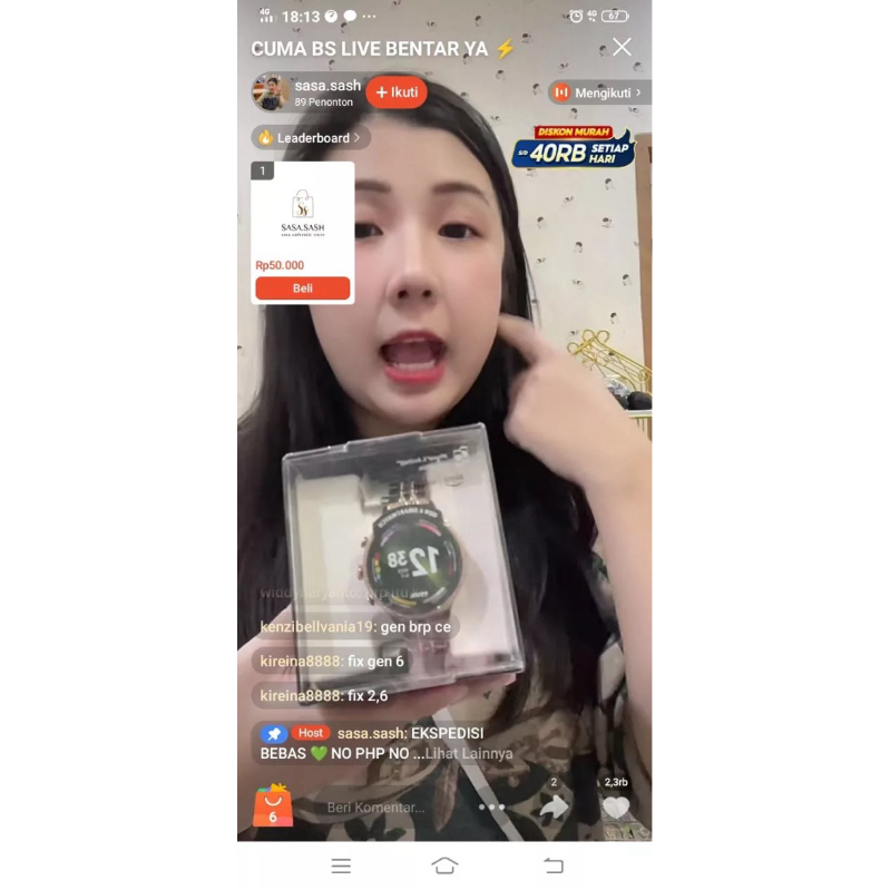 Jual orderan ka kireina | Shopee Indonesia