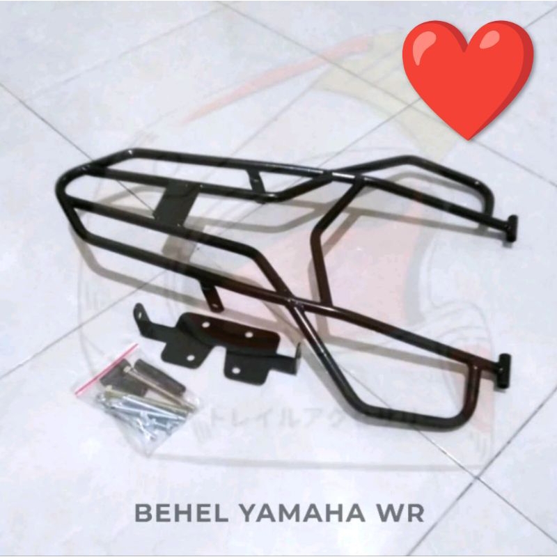 Jual Bracket Box Yamaha WR 155 plus baut pemasangan, Behel Belakang ...
