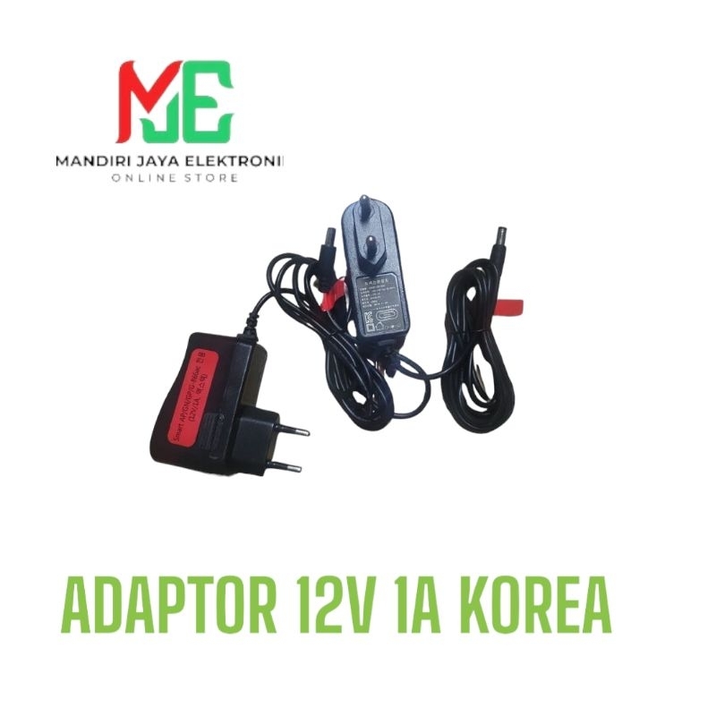 Jual ADAPTOR DC 12V 1AMPER SMART KOREA | Shopee Indonesia