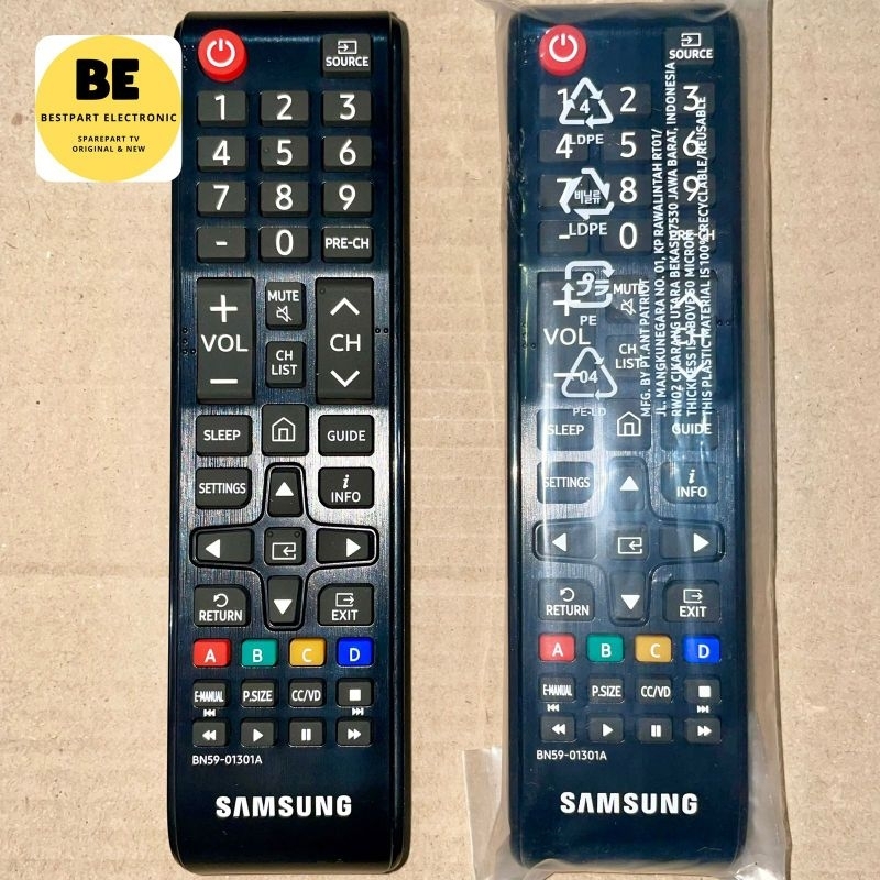 Jual Remote TV samsung original - Remote Samsung New BN59-01301A ...