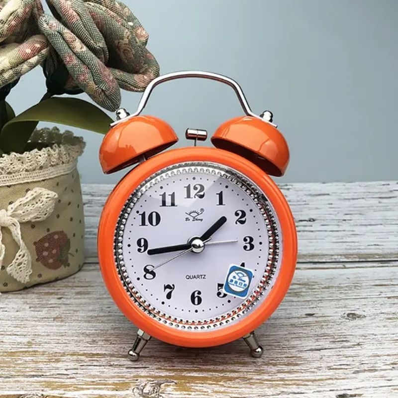 Jual Jam Beker Weker Kring Alarm Bulat Polos Murah | Shopee Indonesia