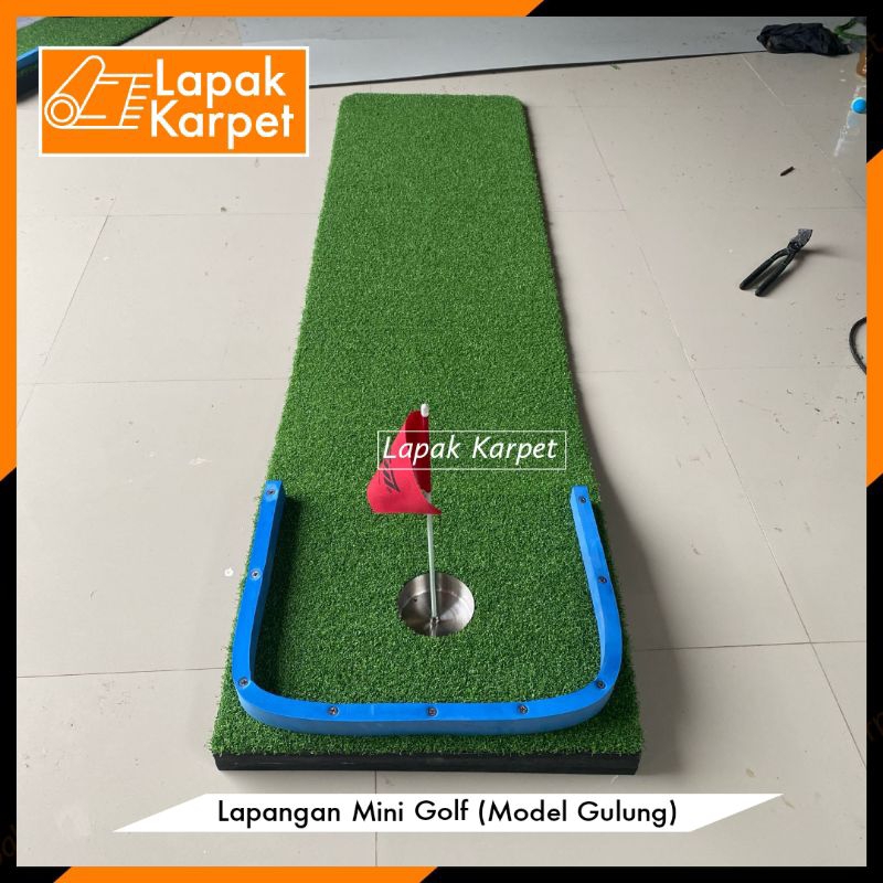 Jual Lapangan Mini Golf Portable Ukuran 50×300 cm / Mini Golf / Mini ...