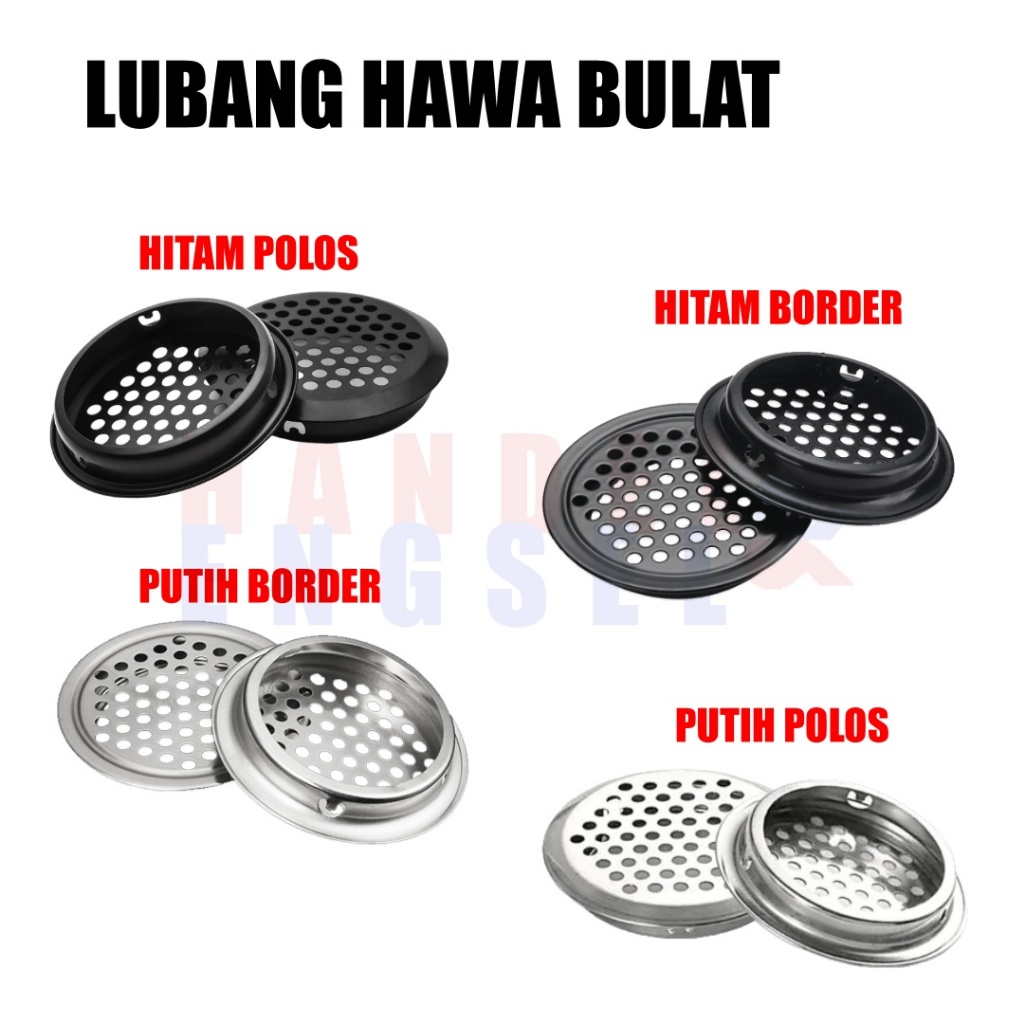Jual Saringan Hawa Bulat Stainless Lubang Saringan Udara Angin Lubang ...