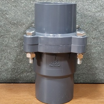 Jual Spring Check Valve 1 1/4" KDJ Taiwan (model pir) - Tusen Klep PVC ...