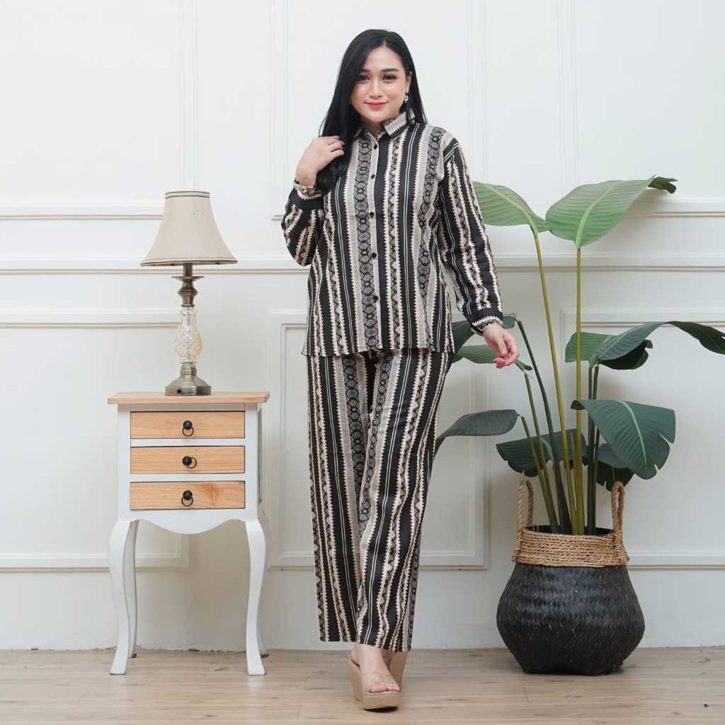 Jual BAJU ONE WAN ON SET DAILY OOTD PAJAMAS PIYAMA PAKAIAN TIDUR CELANA ...
