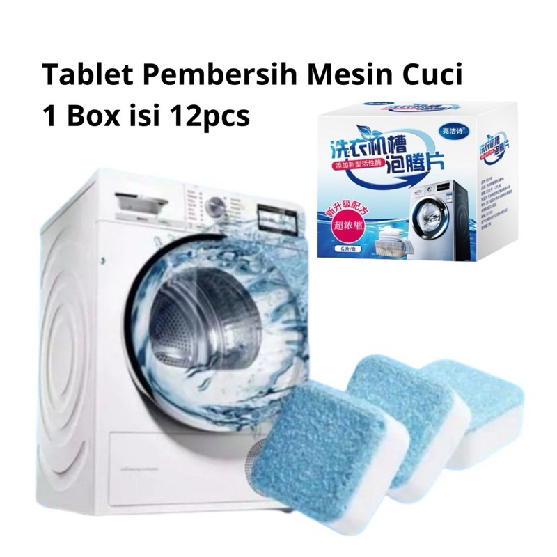 Jual Tablet Pembersih Mesin Cuci - Deep Cleaning Washing Machine ...