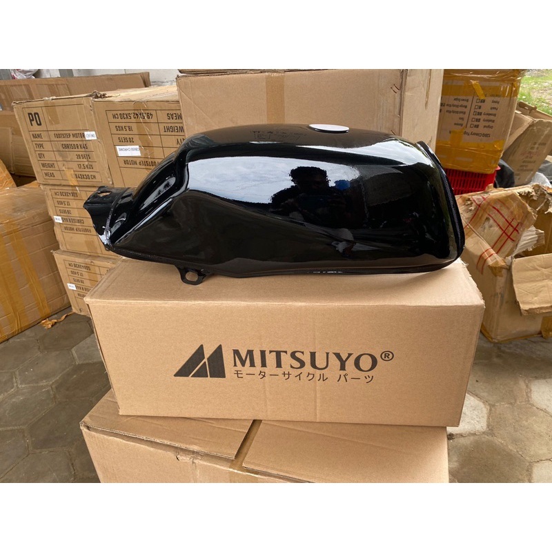 Jual [COD] Tangki baru honda win hitam dan tutup tangki bahan import ...