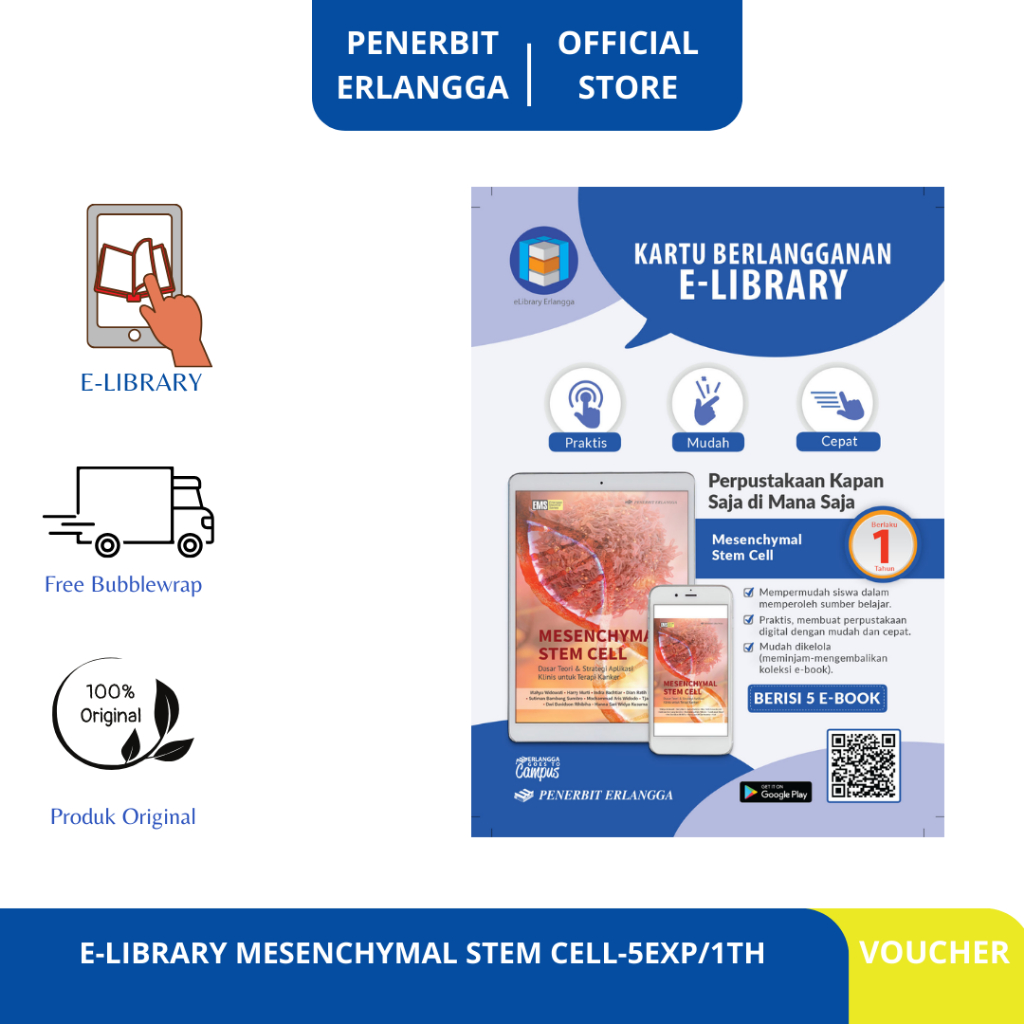 Jual [Erlangga Official] E-Library Mesenchymal Stem Cell 5 Eksemplar ...