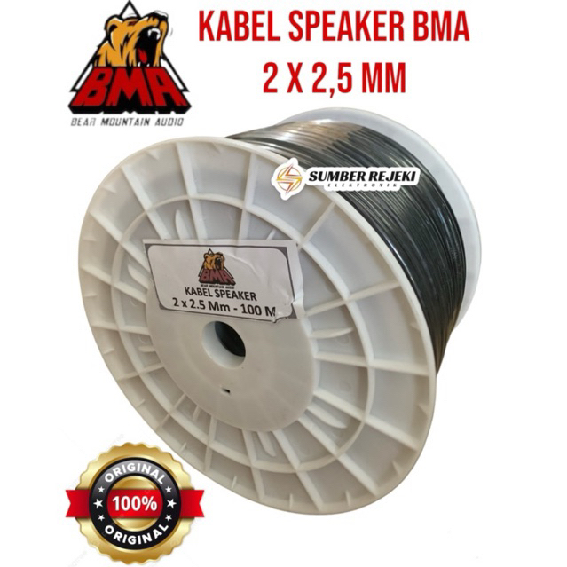 Jual Kabel Speaker BMA 2 X 2,5 Mm Original BMA | Shopee Indonesia