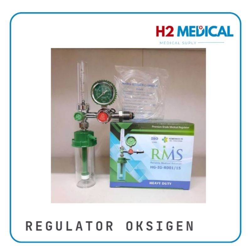 Jual RMS Regulator Oksigen Regulator Medis Berkualitas Premium HG-IG-R001/15 | Shopee Indonesia