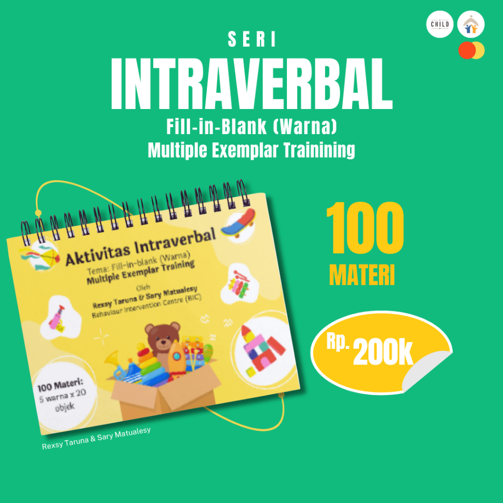 Jual Aktivitas Intraverbal fill in blank warna-Terapi Wicara-Autis ...