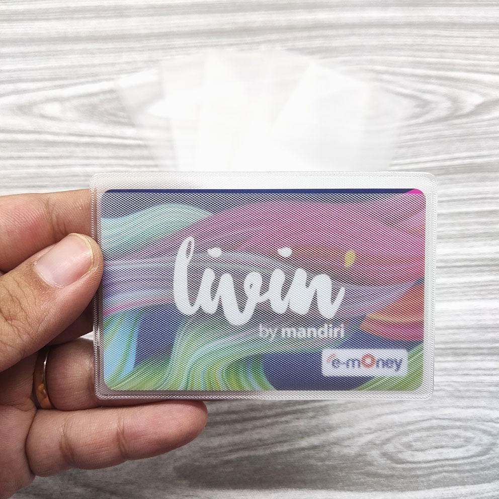 Jual Plastik Pelindung Kartu - Masuk dari atas - Card Cover -1/5/10 pcs ...