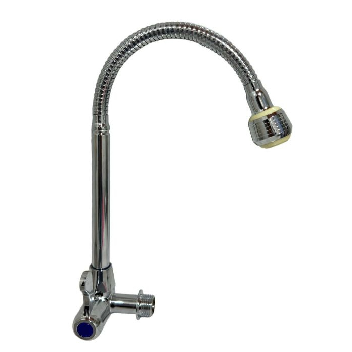 Jual Kran Angsa Flexible Tembok / Kran Dapur Cuci Piring Tembok Kepala ...
