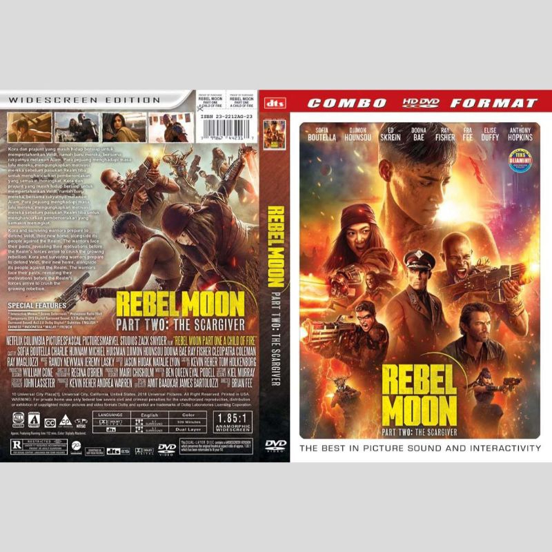 Jual Kaset Film REBEL MOON PART TWO: THE SCARGIVER (2024) | Shopee ...