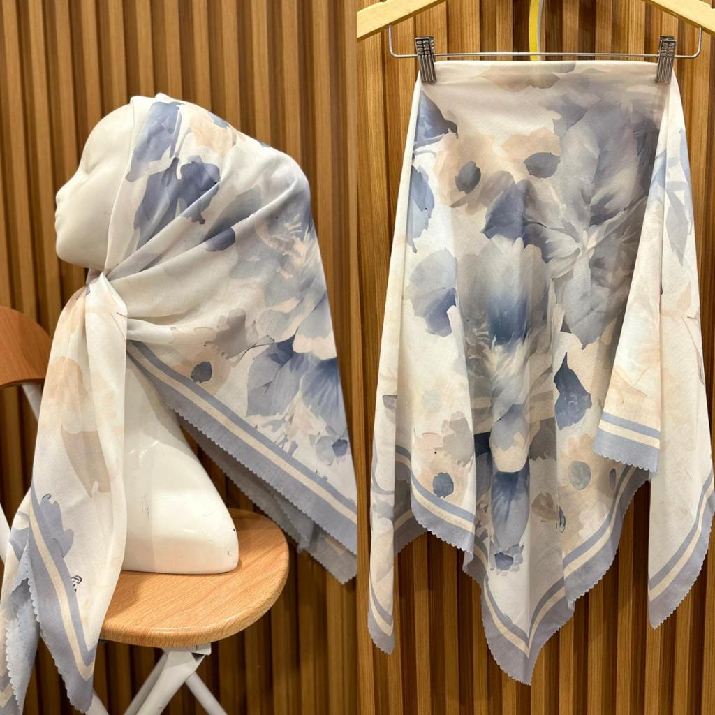 Jual hijab segi empat voal sublim motif terbaru motif terlaris | Shopee ...