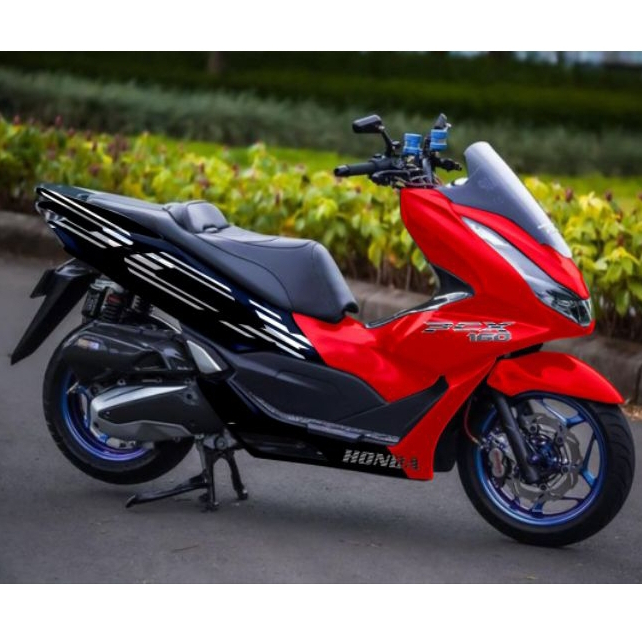 Jual Decal stiker motor honda pcx full body sticker laminasi glossy ...