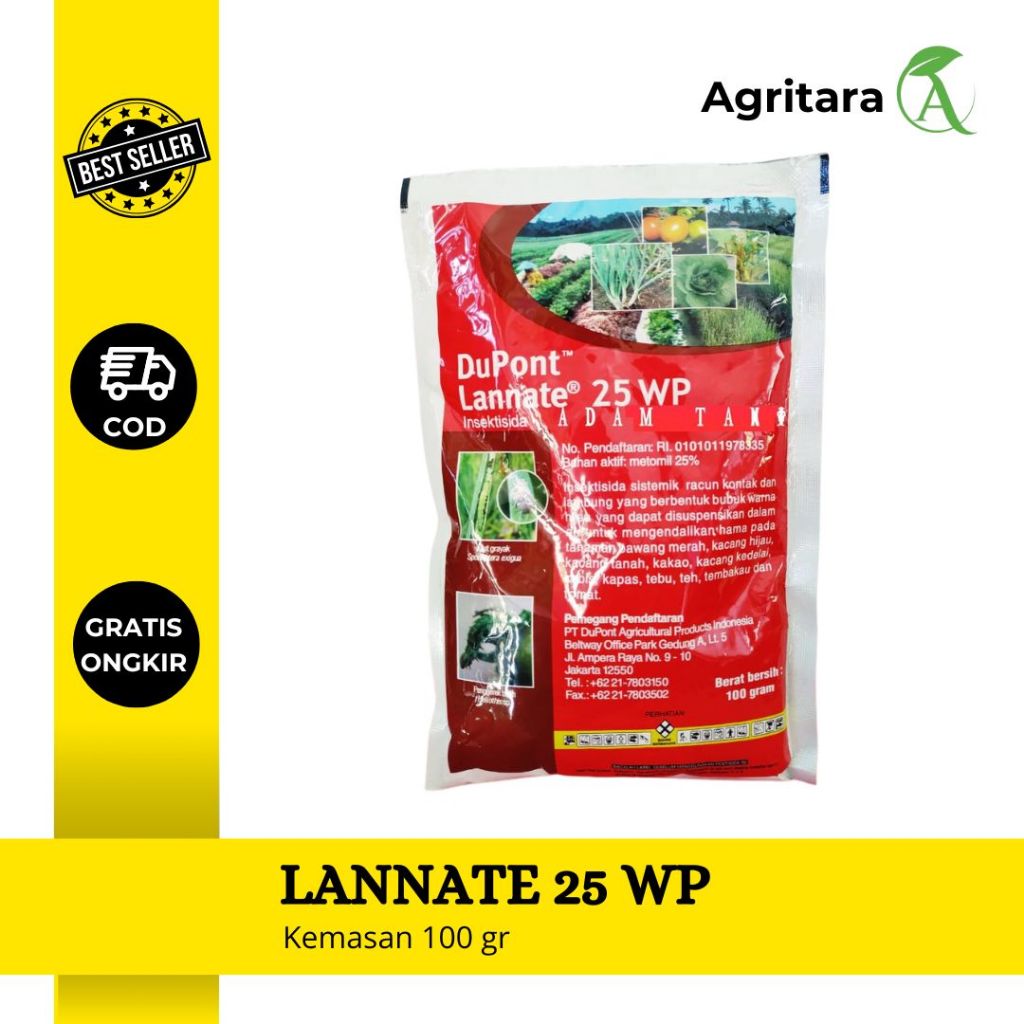 Jual INSEKTISIDA LANNATE 25 WP 100 gr | Shopee Indonesia