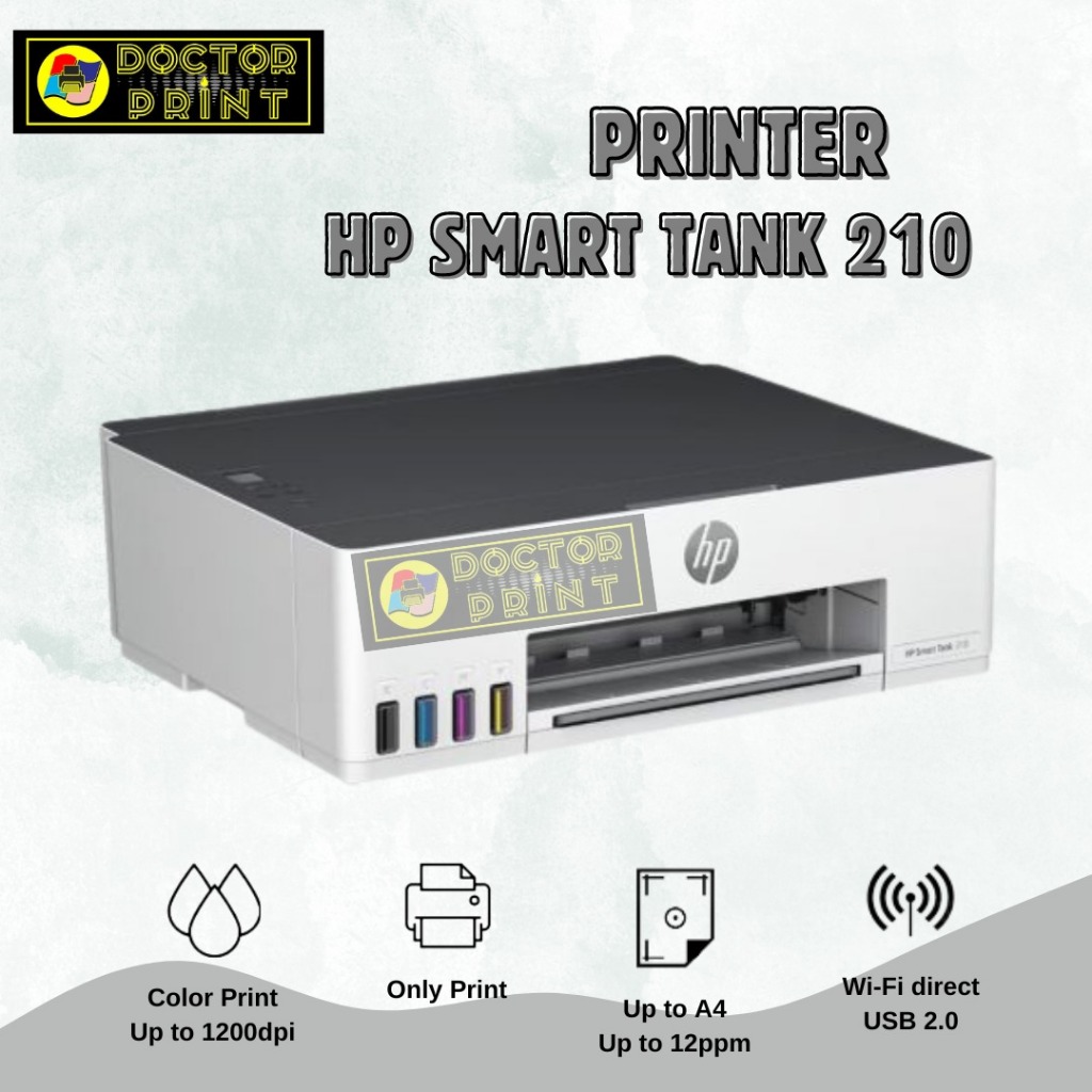 Jual Printer HP Smart Tank 210 Wi-fi Direct Bluetooth Colour (pengganti ...