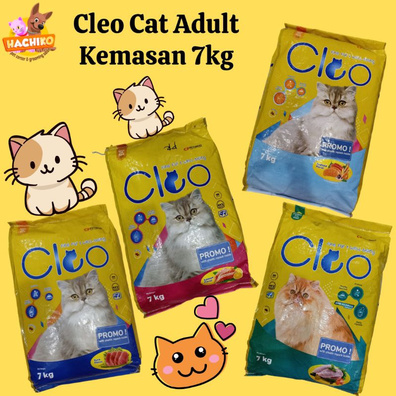 Jual Cleo Cat Adult 7kg/Makanan Kucing Cleo Dewasa All Varian | Shopee ...