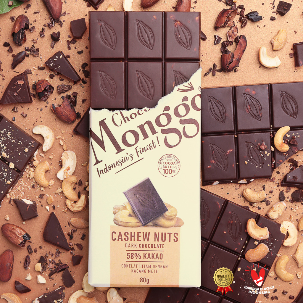 Jual Chocolate Monggo | Cokelat Murni 24 Healthy Flavours | Premium ...