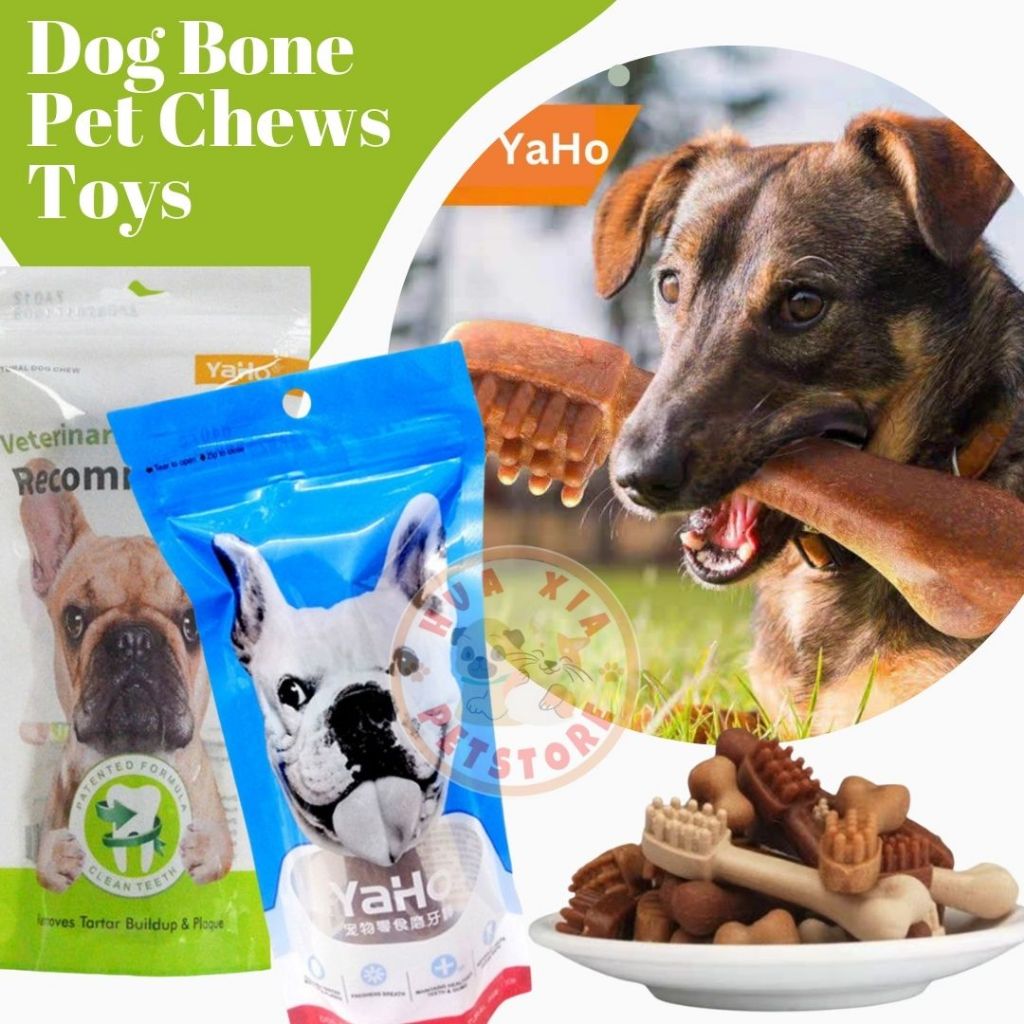 Jual Snack Tulang Anjing / Dog Dental Snack / YaHo CLEAN TEETH BONE ...
