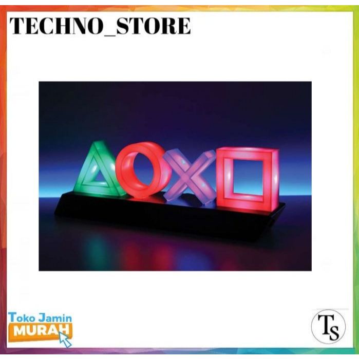Jual PS4 Icon Light - Icons light PS 4 - Lampu Hias playstation - Lampu ...