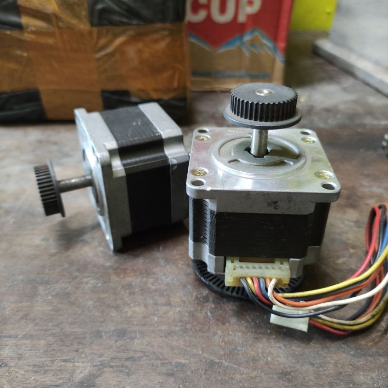 Jual STEPPER STEPPING MOTOR STEP SYN NEMA 23 DC 1.2A 1.8 DEG 103H7121 ...