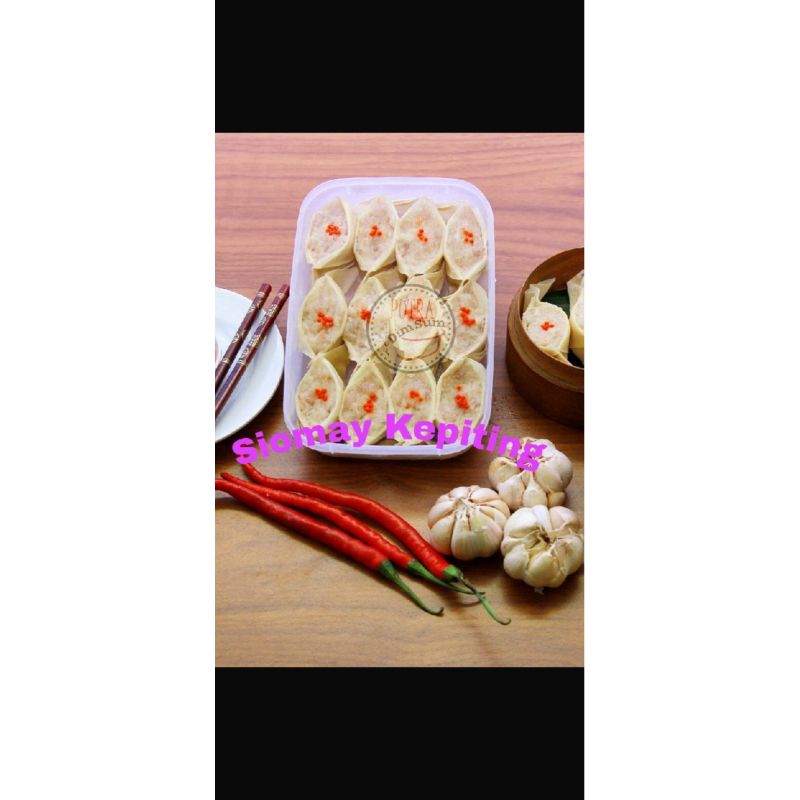 Jual dimsum kepiting Frozen isi 12 pcs / box | Shopee Indonesia