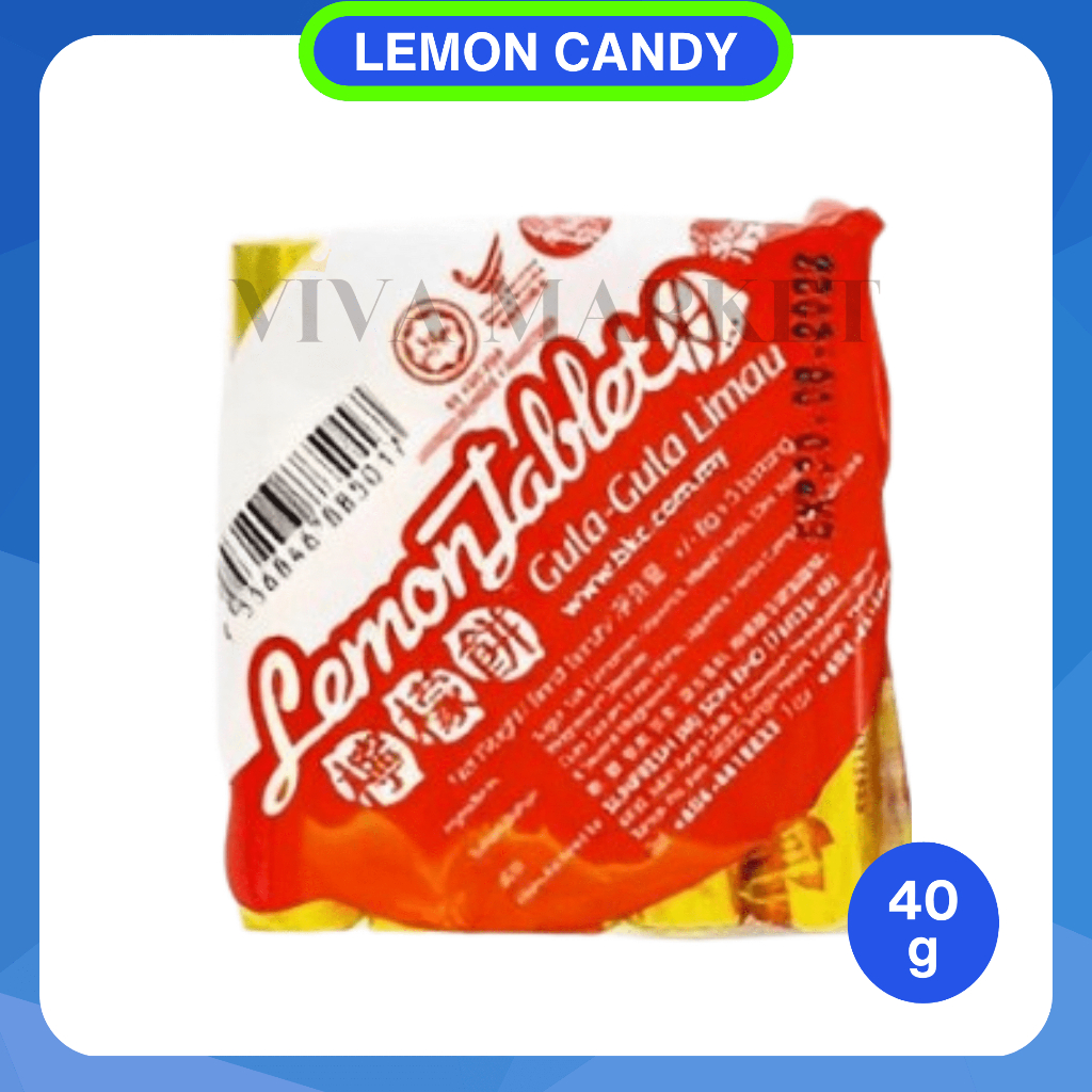 Jual Permen Lemon Candy Tablet 40g | Shopee Indonesia