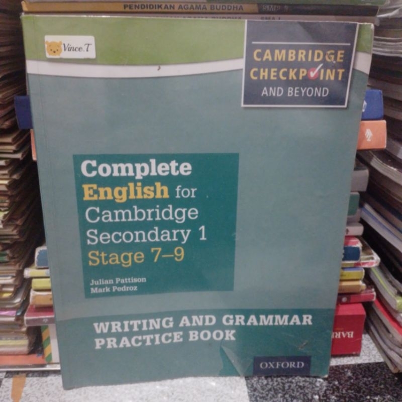 Jual BUKU COMPLETE ENGLISH FOR CAMBRIDGE SECONDARY 1 STAGE 7-9 WRITING ...