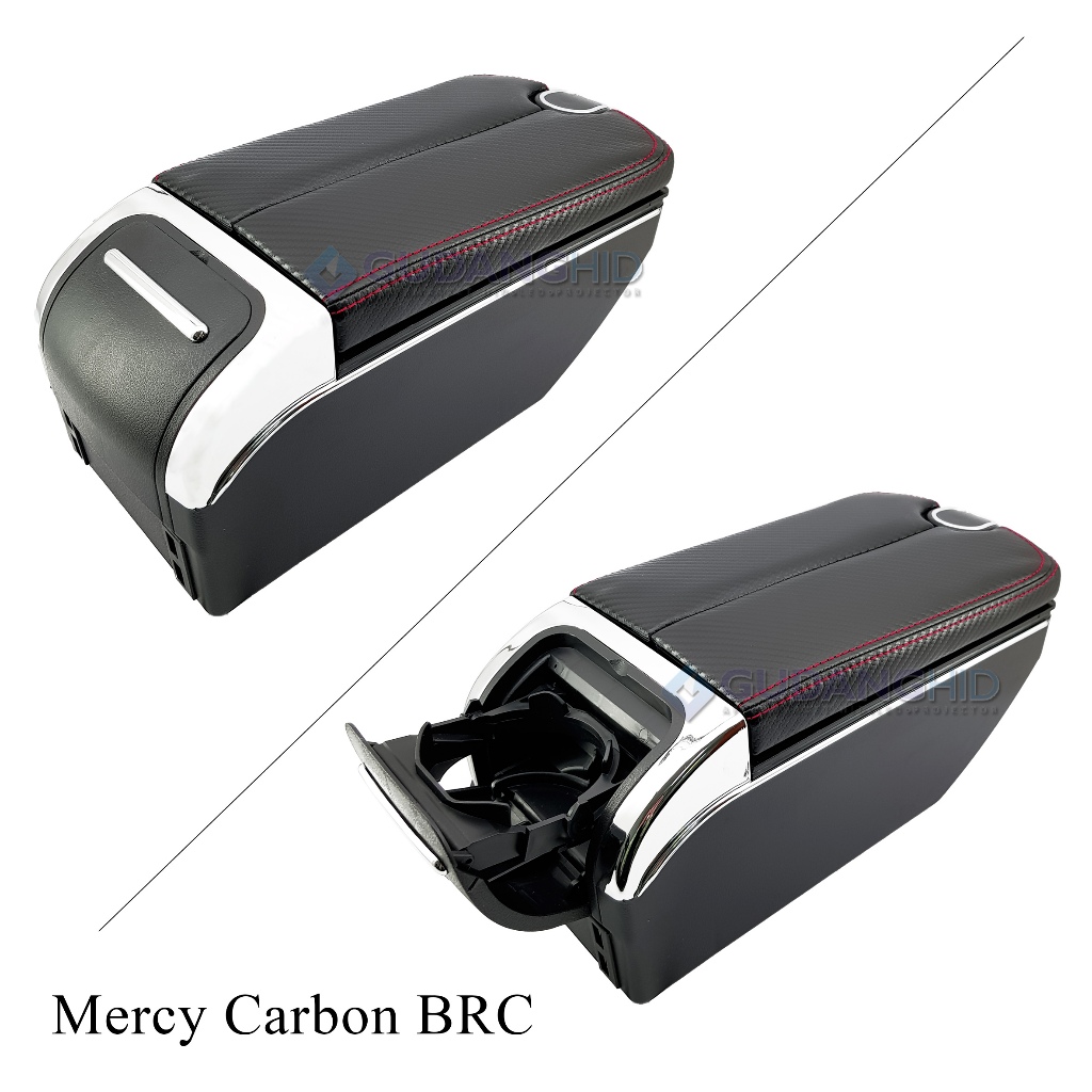 Jual Armrest Mobil Khusus Honda Brio Mobilio BRV 7 USB Port Charger ...