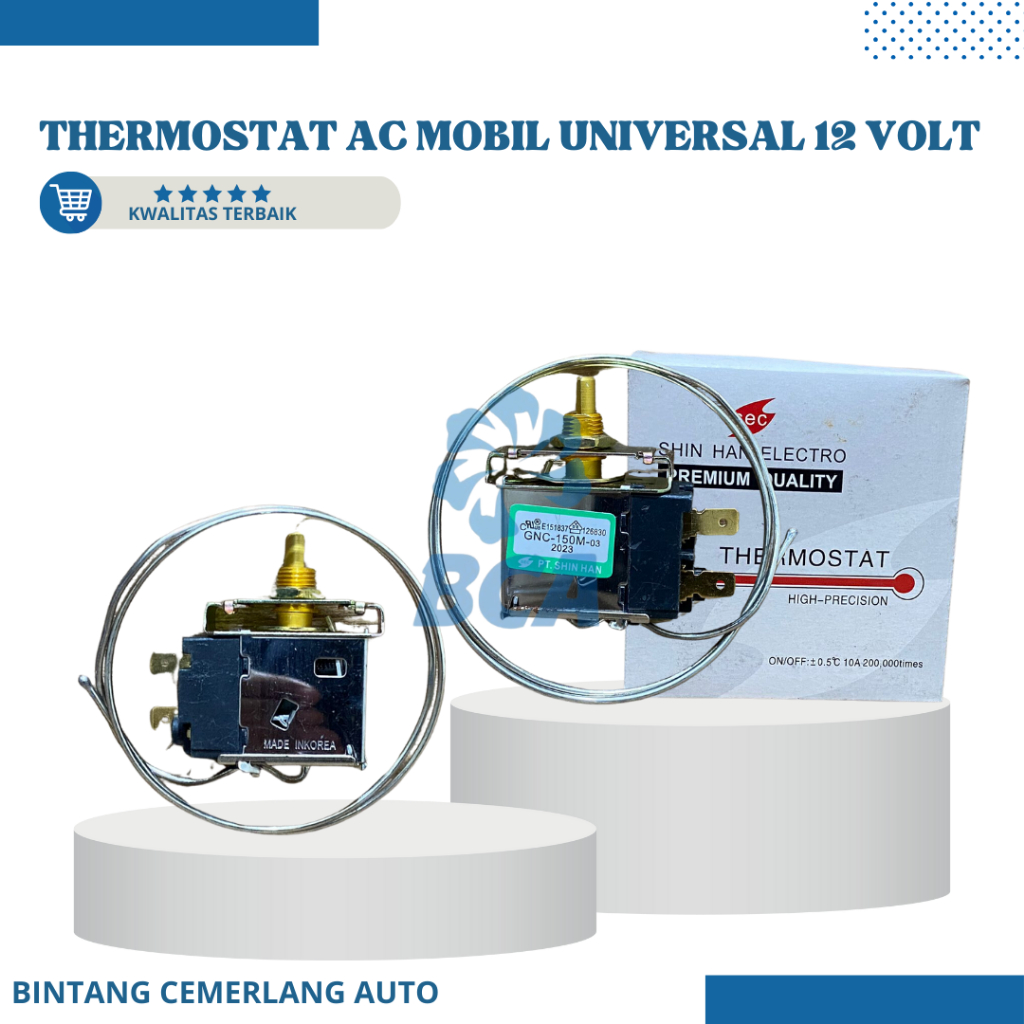 Jual THERMOSTAT TERMOSTAT THERMISTOR AC Mobil Universal 12 Volt ...