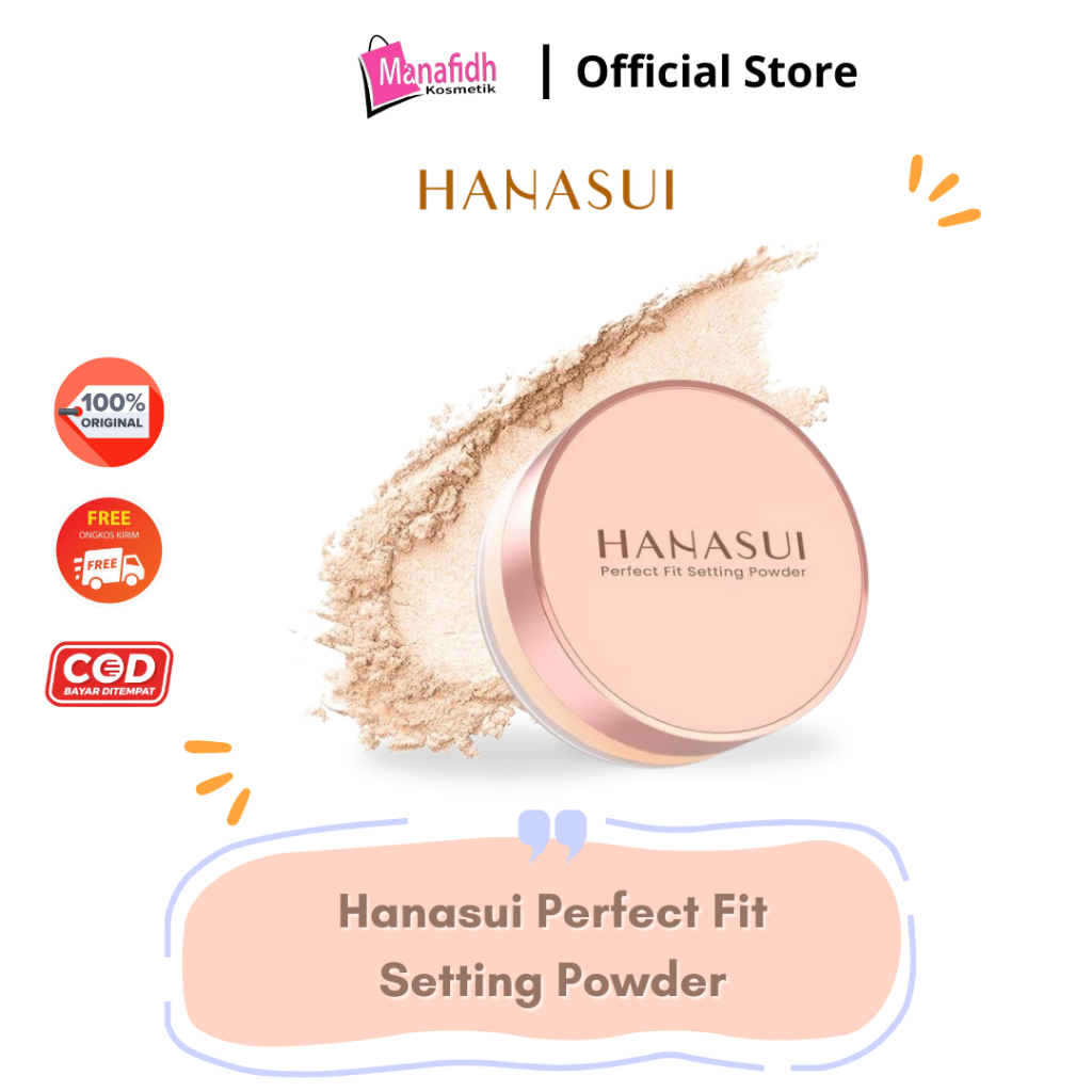 Jual Hanasui Perfect Fit Setting Powder | Shopee Indonesia