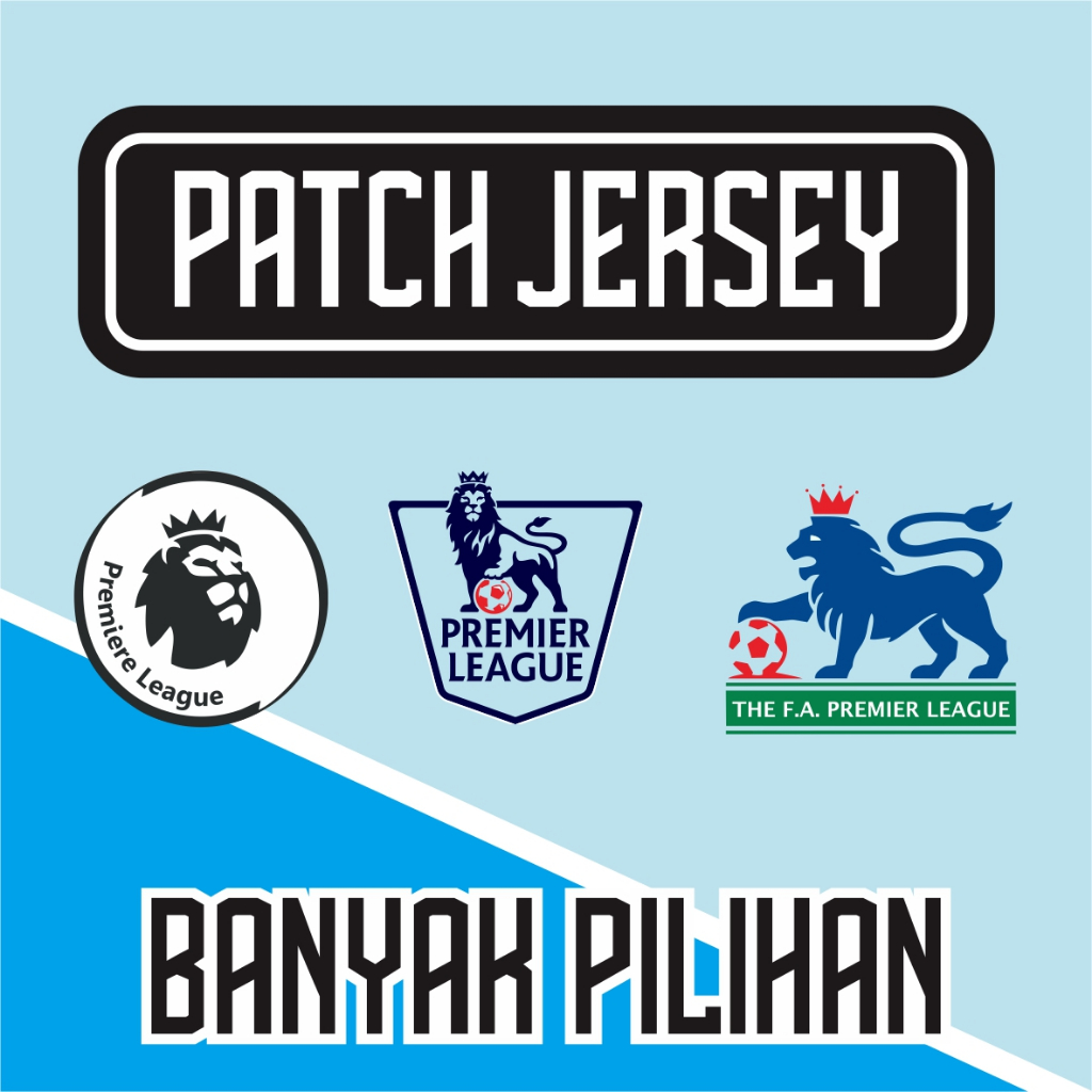 Jual Logo Patch jersey Printing tinggal pasang sendiri | Shopee Indonesia