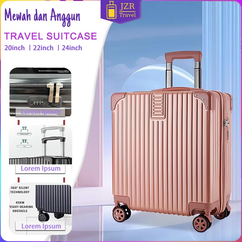 Jual ART F2S JZR Travel Koper penerbangan 18 inci Koper tas travel ...