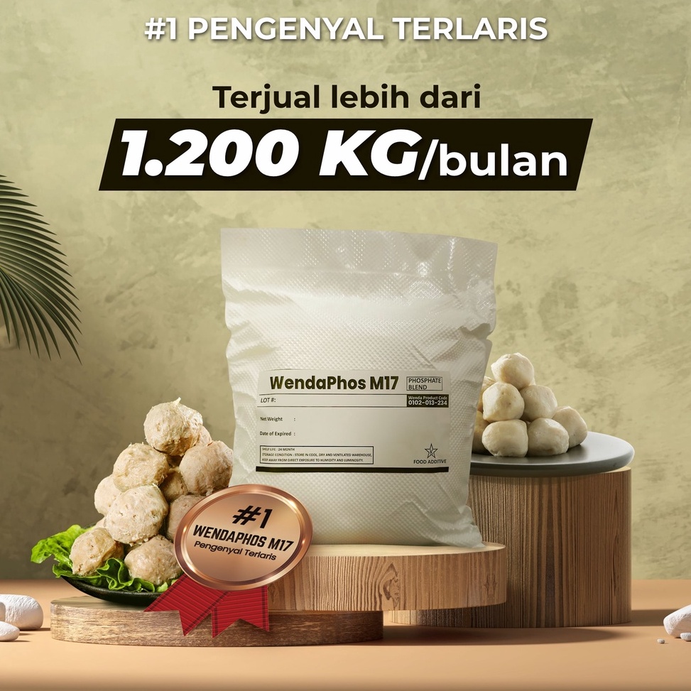 Jual Pesan aja Wendaphos M17 Blend phosphate lebih optimal dari STTP ...
