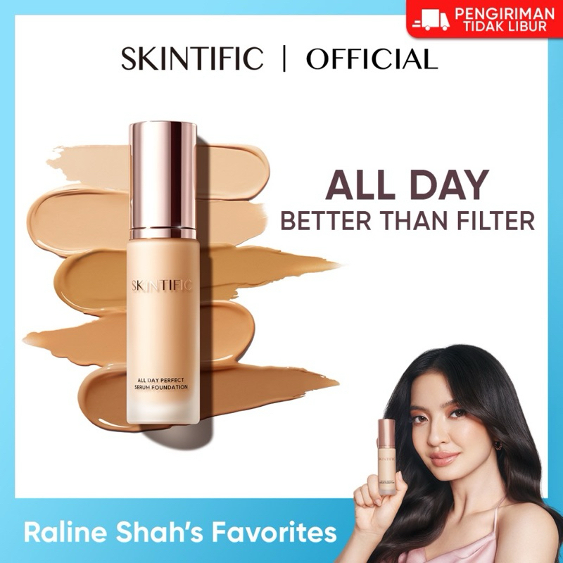 Jual Skintific skintint fondation serum ivory PL | Shopee Indonesia