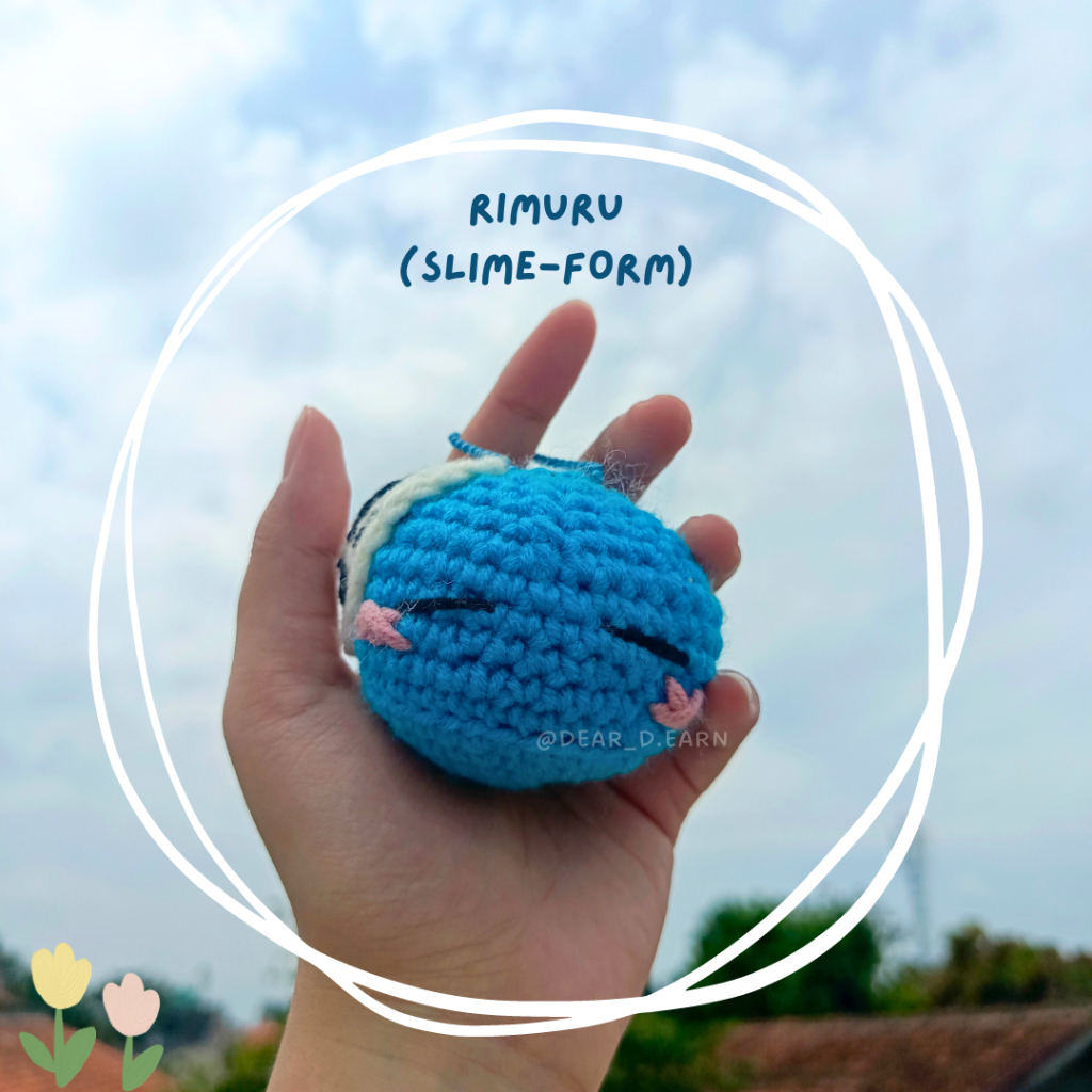 Jual [Pre Order] Amigurumi Keychain RIMURU Slime/ Gantungan Kunci ...